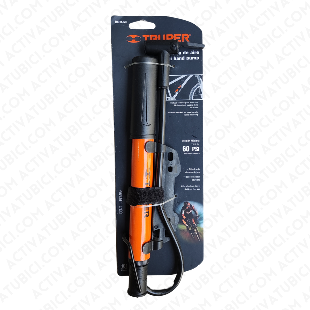 INFLADOR PORTABLE TRUPPER – Comercial Eulogio - Activa Tu Bici
